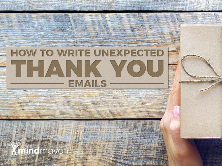 How to Write Unexpected Thank You Emails That Build Powerful ...